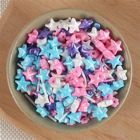 50g Направи си сам ядливи цветни захарни мъниста Украса на торта Поръски за печене на сладки