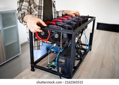 Gpu Mining Rig Over Royalty Free Licensable Stock Photos Shutterstock