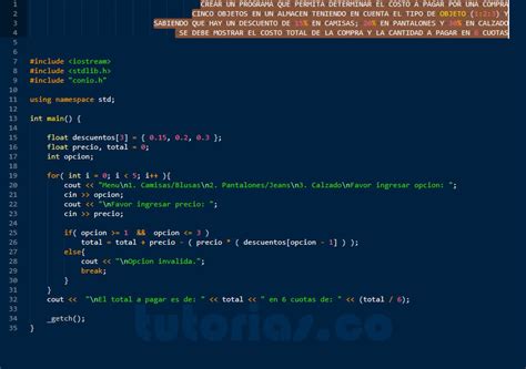 Arrays Visual C Ventas Al Credito Tutorias Co