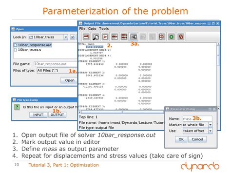 Ppt Tutorial 3 Part 1 Optimization Of A Linear Truss Structure