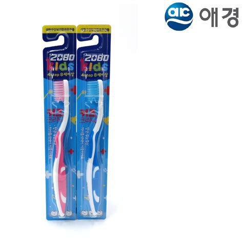 Rs물산 2080키즈크리닉 4step 8세이상 어린이 초등학생 칫솔 유아동칫솔 양치질 구강관리 치아관리 양치습관 Doti 인테리어 전문 종합쇼핑몰
