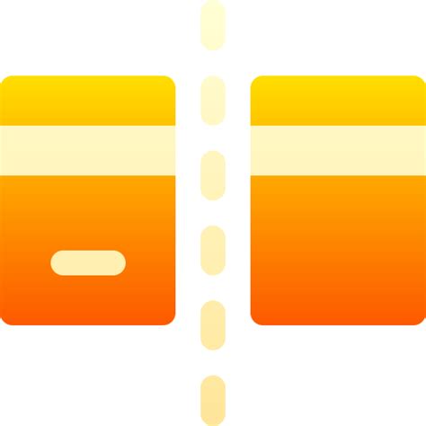 Cut Basic Gradient Gradient Icon