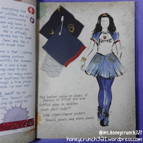 Descendants 2 Evies Fashion Book Fashion Books Descendants Evie Descendants