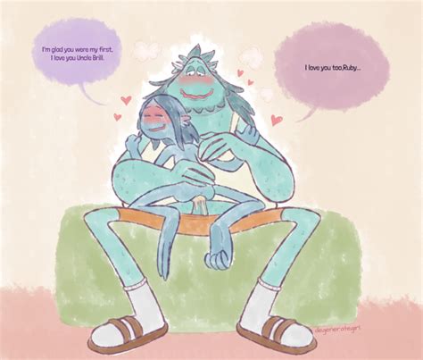 Rule 34 After Sex Blue Skin Brill Gillman Cum Cum Inside Dreamworks Female Kraken Male Nephew