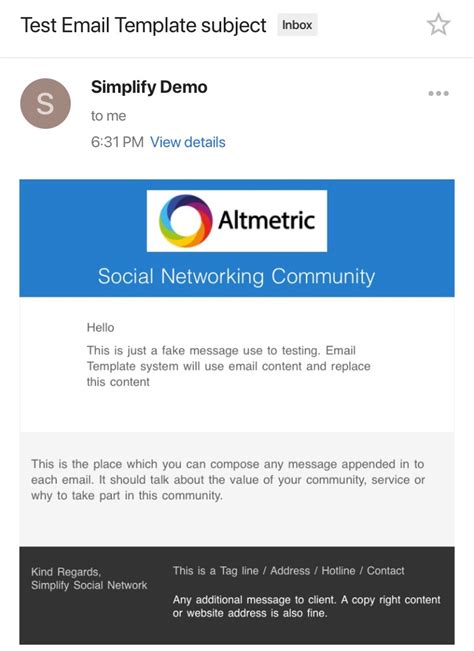 Html Email Template Phpfox Store