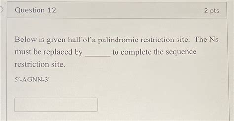 solved question 122 ﻿ptsbelow is given half of a palindromic