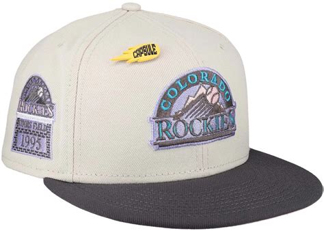New Era Colorado Rockies Capsule Comet Collection 1995 Coors Field