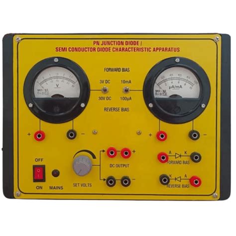 Pn Junction Diode Apparatus 2 Meter Samtech Instruments
