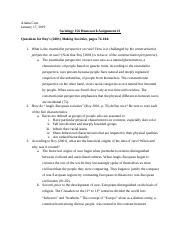 Soc HW Docx Ariana Cruz January Sociology Homework Assignment Questions