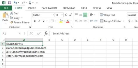 Bulk Updating On Premise Active Directory Users Attributes For Office 365 Batch Migration Using