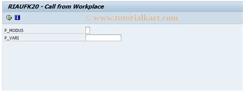 Iw39 Wp Sap Tcode Iw39 Call From Workplace Mini App