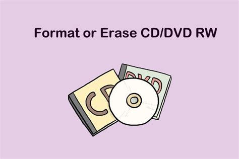 Exact Steps On How To Format Or Erase DVD RW CD Try It Now
