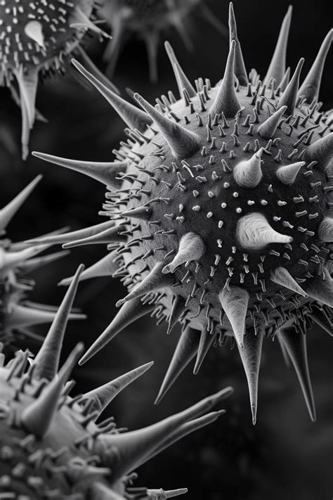 Download Virus Electron Microscope Cell Royalty Free Stock