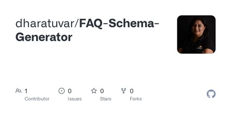 Github Dharatuvarfaq Schema Generator