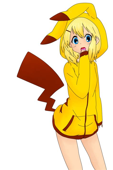 Pikachu Girl Lineart By Alme Nykahn D6pg76v By Emolovekitty On Deviantart