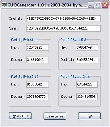 GUID Generator Create Globally Unique Identifiers