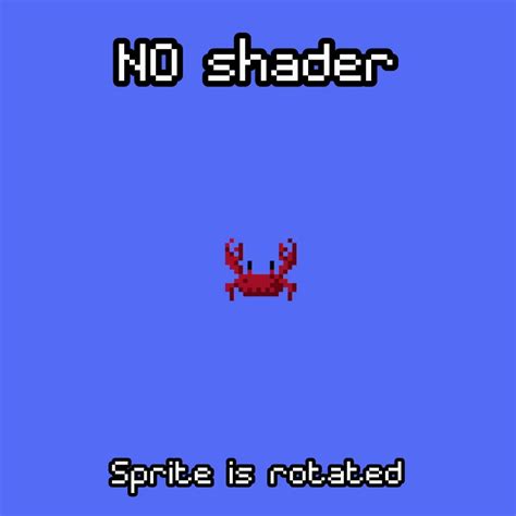 made a pixelart shader for rotated sprites i really dislike rotating an sprite so this solves
