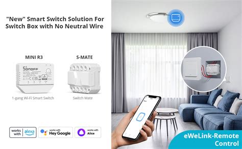 Sonoff S Mate Smart Switch Mate Diy Module For Smart Home Automation