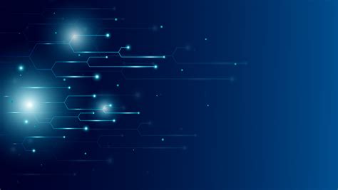 Futuristic Network Technology Blue Background Vector 20674651 Vector Art At Vecteezy