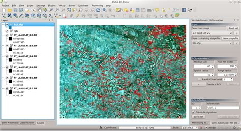 From Gis To Remote Sensing Land Cover Classification Of Cropland A Tutorial Using The Semi