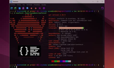Onefetch Herramienta Cli De Fetch Ideal Para Desarrolladores Git