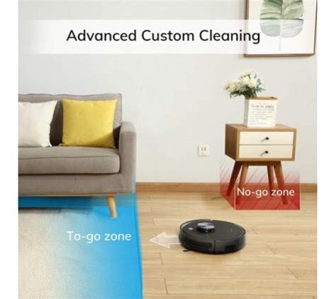 VACCUM CLEANER DRY WET LIDAR ROBOT VACUUM SMART LASER NAVIGATION AND MAPPING PA STRONG