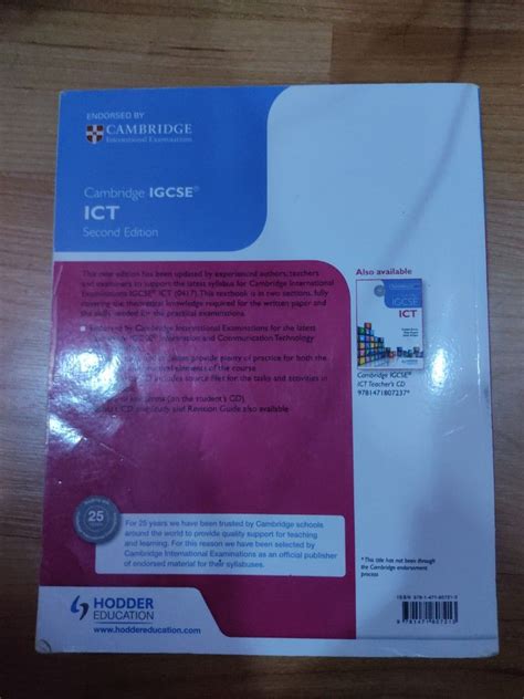 Cambridge Igcse Ict Second Edition Hobbies And Toys Books And Magazines