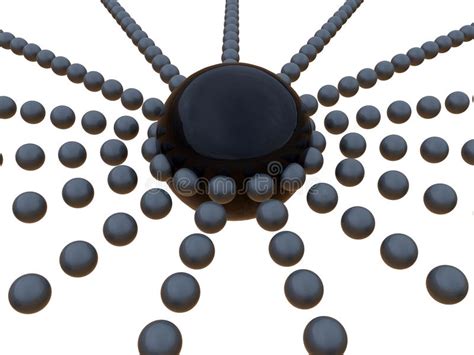 Abstract Molecular Array Stock Illustration Illustration Of Dynamic 72322495