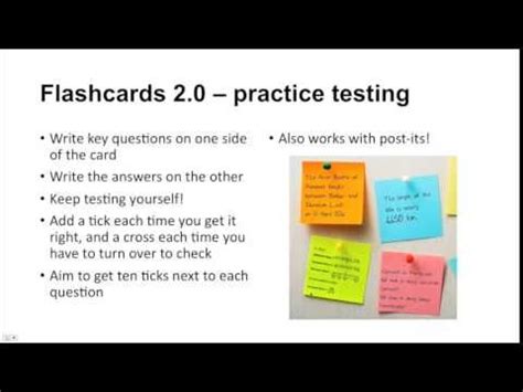 Flashcards Flashcards Exam Revision Writing