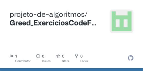 Github Projeto De Algoritmos Greed Exercicioscodeforce