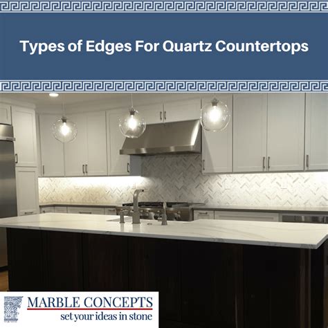 Quartz Countertop Edge Options