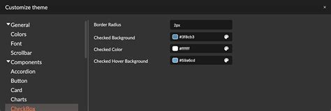chechbox disable color blazor server radzen