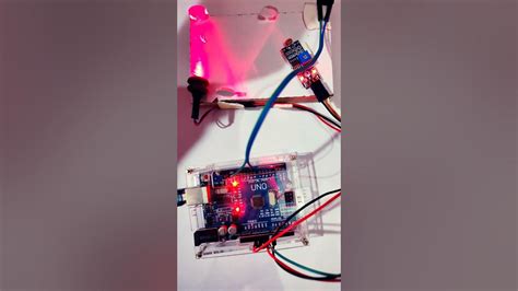 arduino uno based laser security alarm by using ldr sensor arduinoproject arduino youtube