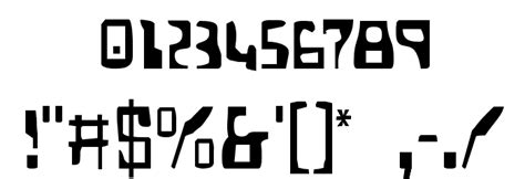 Homemade Robot Font FFonts Net Homemade Robot Font FFonts Net