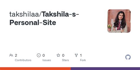 Github Takshilaatakshila S Personal Site
