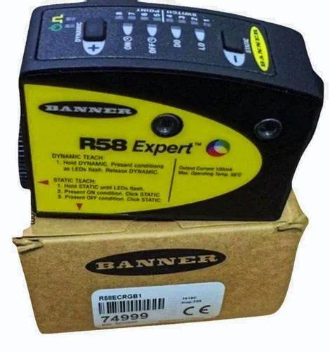 Banner R58 Expert Colour Mark Sensor At ₹ 9850 Piece In Hapur Id 2856357737591