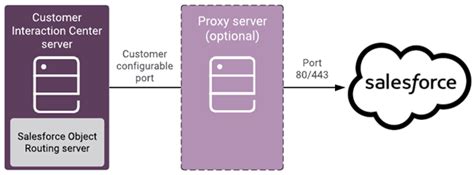 Salesforce Object Routing Server Networking Components Of The Salesforce Object Routing Server