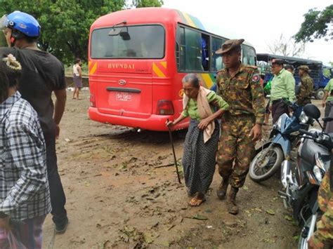 သဘာဝဘေးအန္တရာယ် ကျရောက်သောဒေသများတွင် တပ်မတော်မှ ကူညီကယ်ဆယ် ရေးအဖွဲ့များက ကူညီကယ်ဆယ်ရေးနှင့် ပြန