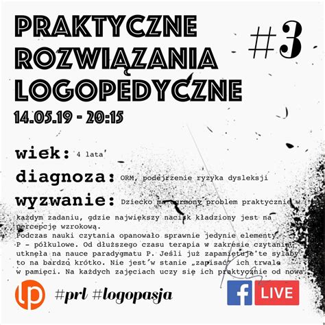 PRL Praca Z ORM Logopasja Pl Kamila Czachorowska
