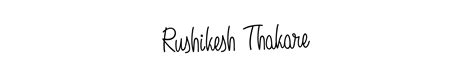 92 Rushikesh Thakare Name Signature Style Ideas Special Digital Signature