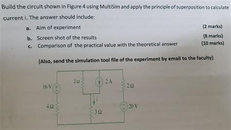 Solved Build The Circuit Shown In Figure 4 Using MultiSim Chegg Com