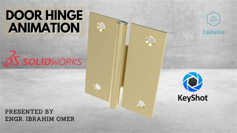 Door Hinges Doors Solidworks Animation Animation Movies Motion