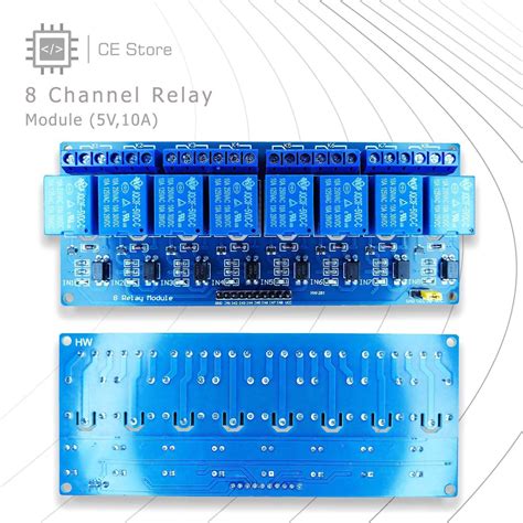 Channel Relay Module V A CE Store