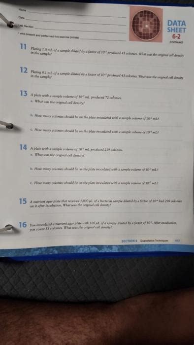 Standard Plate Count Viable Count Obecmuations And