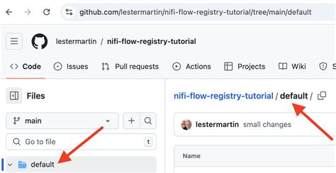 Versioning Nifi Flows With Github