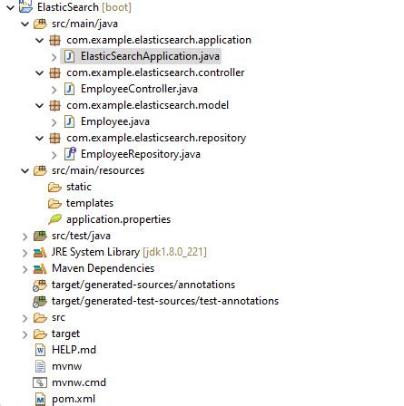 T O M T Project V I Spring Boot V Elasticsearch S D Ng Th Vi N Spring Data