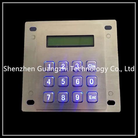 Metal Usb Numeric Keypad With Display Led Backlit Wired Numeric Keypad