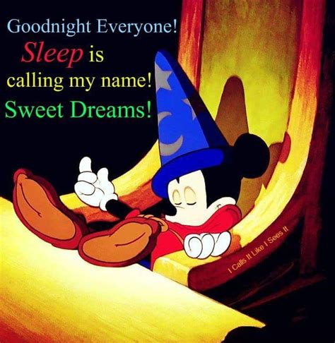Mickey Mouse Goodnight Quote Disney Pixar Desenhos Animados Pixar