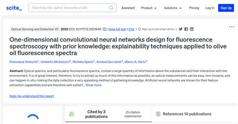 One Dimensional Convolutional Neural Networks Design For Fluorescence Spectroscopy With Prior