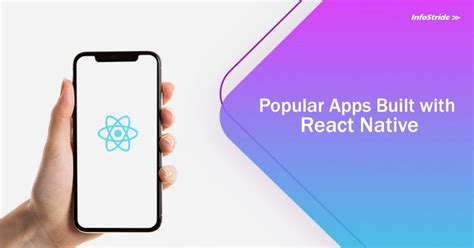 Top Examples Apps Built With React Native InfoStride